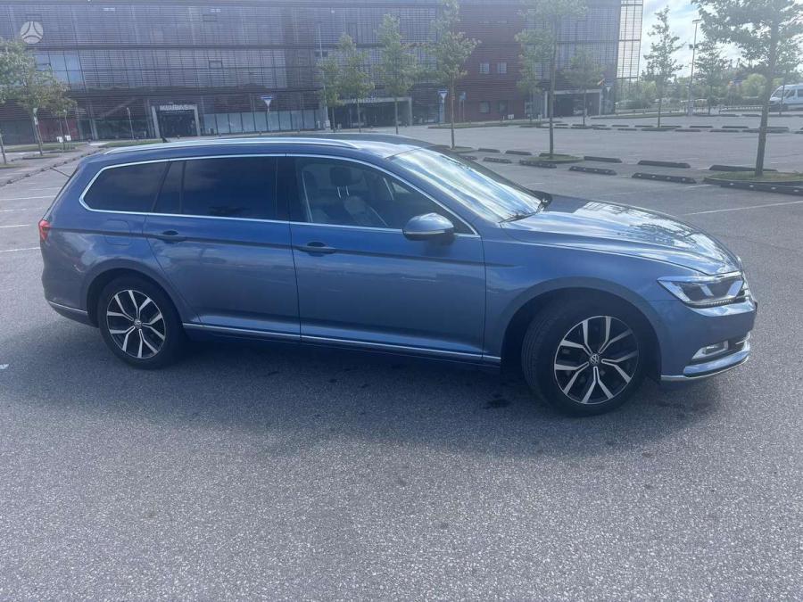 Zils Volkswagen Passat 2018 Klaipėda, ar dzinēja tilpumu 1.97 L un nobraukumu 349 tūkst. km par 12200 €, foto 12 vietnē AUTOMOTO.COM.LV