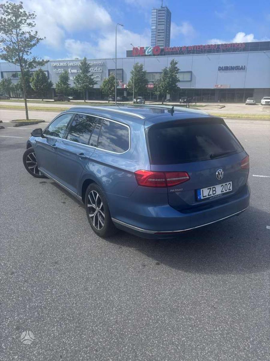 Zils Volkswagen Passat 2018 Klaipėda, ar dzinēja tilpumu 1.97 L un nobraukumu 349 tūkst. km par 12200 €, foto 14 vietnē AUTOMOTO.COM.LV