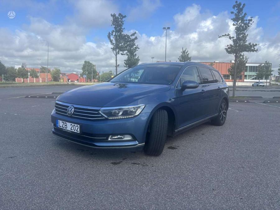 Zils Volkswagen Passat 2018 Klaipėda, ar dzinēja tilpumu 1.97 L un nobraukumu 349 tūkst. km par 12200 €, foto 16 vietnē AUTOMOTO.COM.LV