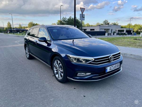 Zils Volkswagen Passat 2019 Alīta, ar dzinēja tilpumu 1.50 L un nobraukumu 147 tūkst. km par 18600 €, foto 2 vietnē AUTOMOTO.COM.LV
