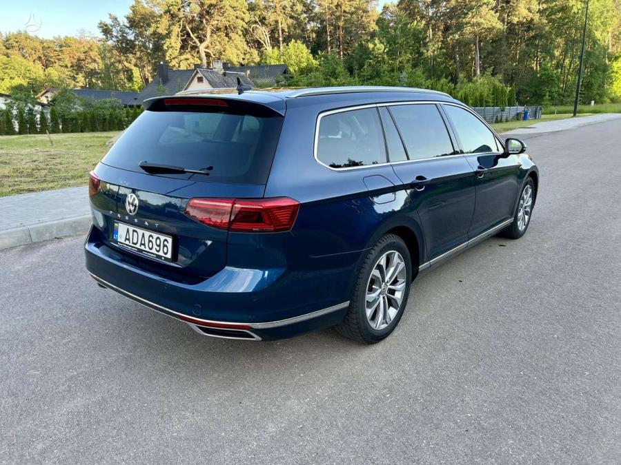 Zils Volkswagen Passat 2019 Alīta, ar dzinēja tilpumu 1.50 L un nobraukumu 147 tūkst. km par 18600 €, foto 4 vietnē AUTOMOTO.COM.LV