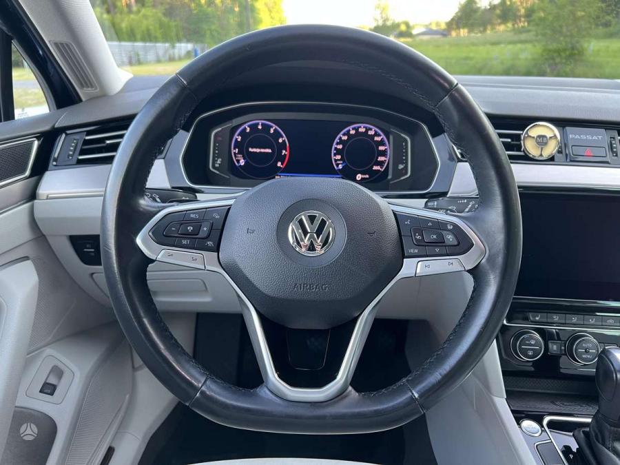 Zils Volkswagen Passat 2019 Alīta, ar dzinēja tilpumu 1.50 L un nobraukumu 147 tūkst. km par 18600 €, foto 12 vietnē AUTOMOTO.COM.LV