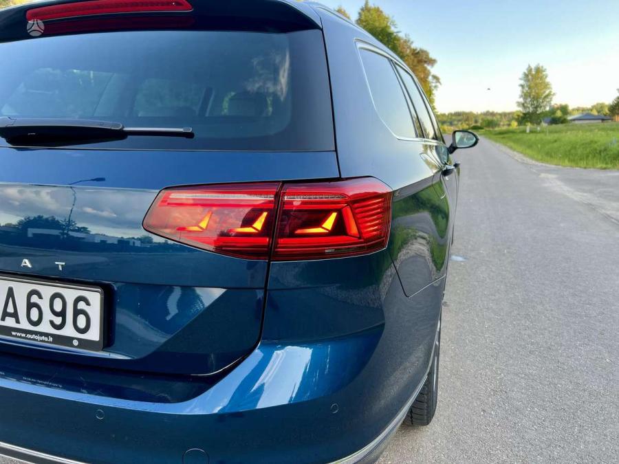 Zils Volkswagen Passat 2019 Alīta, ar dzinēja tilpumu 1.50 L un nobraukumu 147 tūkst. km par 18600 €, foto 20 vietnē AUTOMOTO.COM.LV