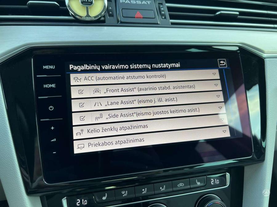 Zils Volkswagen Passat 2019 Alīta, ar dzinēja tilpumu 1.50 L un nobraukumu 147 tūkst. km par 18600 €, foto 30 vietnē AUTOMOTO.COM.LV