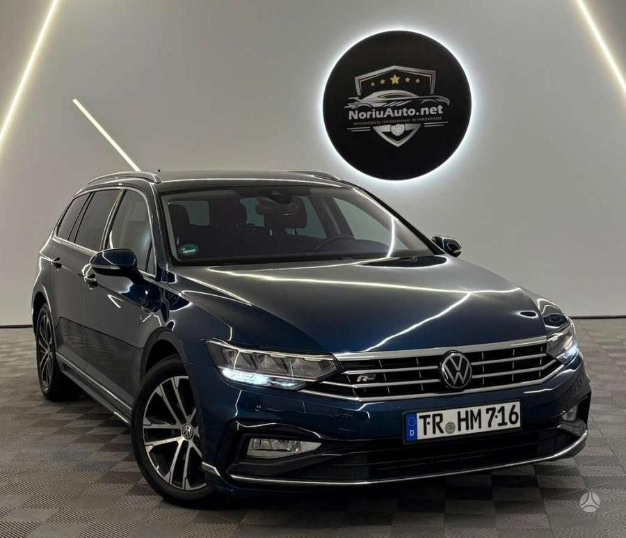 Zils Volkswagen Passat 2019 Marijampole, ar dzinēja tilpumu 1.97 L un nobraukumu 222 tūkst. km par 15750 €, foto 1 vietnē AUTOMOTO.COM.LV