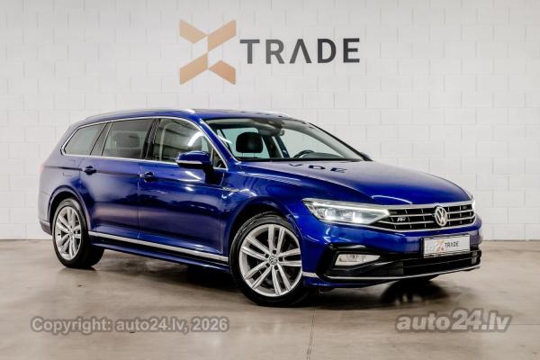 Blue Volkswagen Passat 2020 in Parnu, with an engine capacity of 2.00 L and mileage of 185 thousand km for 19990 €, photo 2 on AUTOMOTO.COM.LV