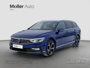 Blue Volkswagen Passat 2021 in Parnu, with an engine capacity of 1.50 L and mileage of 75 thousand km for 24600 €, photo  on AUTOMOTO.COM.LV
