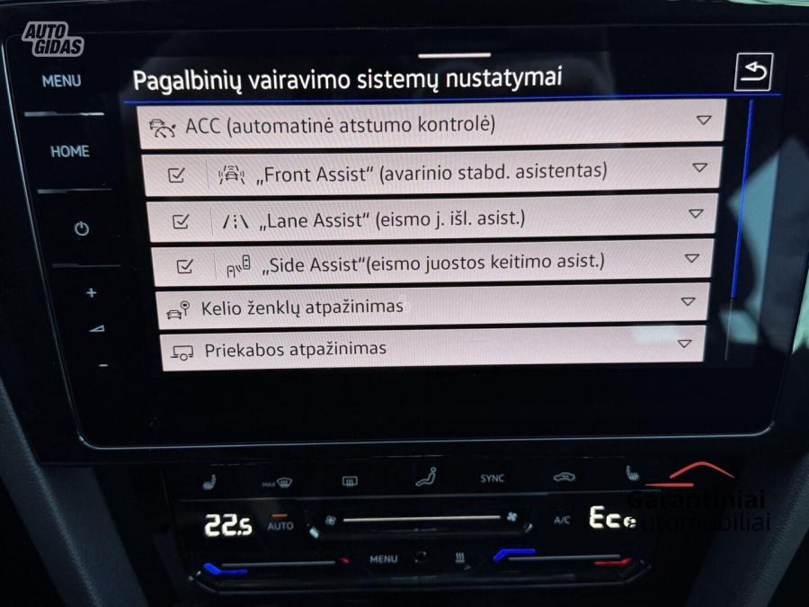 Blue Volkswagen Passat 2021 in Avizieniai, with an engine capacity of 1.40 L and mileage of 96 thousand km for 20950 €, photo 32 on AUTOMOTO.COM.LV