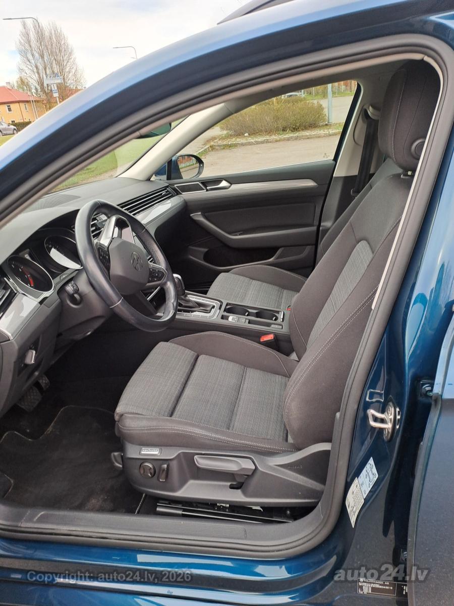 Zils Volkswagen Passat 2021 Tallina, ar dzinēja tilpumu 1.50 L un nobraukumu 42 tūkst. km par 23000 €, foto 7 vietnē AUTOMOTO.COM.LV