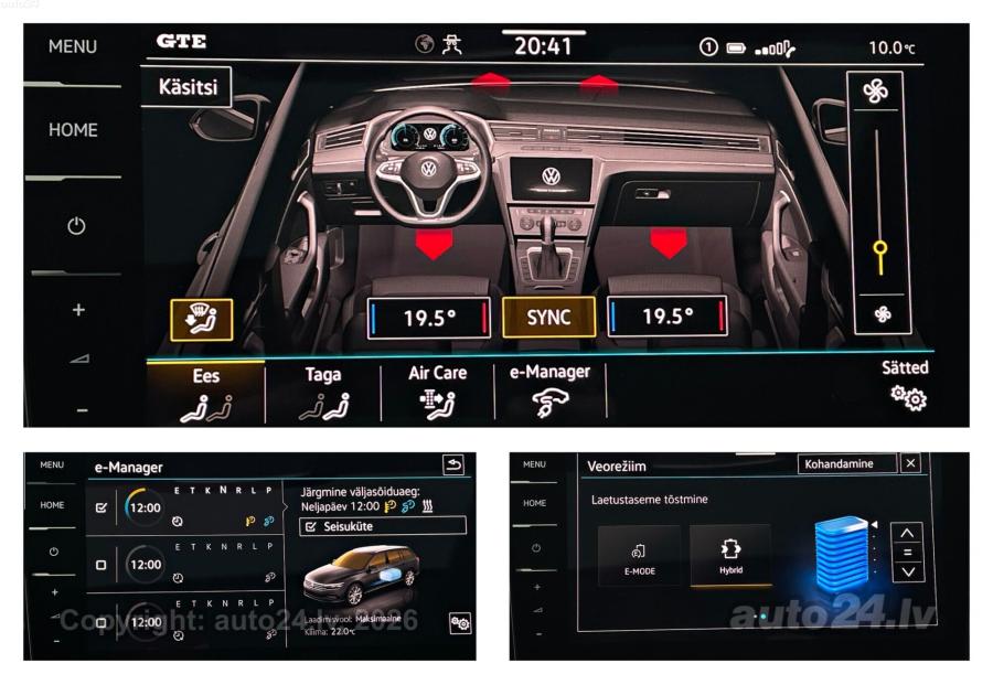 Zils Volkswagen Passat 2021 Tallina, ar dzinēja tilpumu 1.40 L un nobraukumu 71 tūkst. km par 22500 €, foto 23 vietnē AUTOMOTO.COM.LV