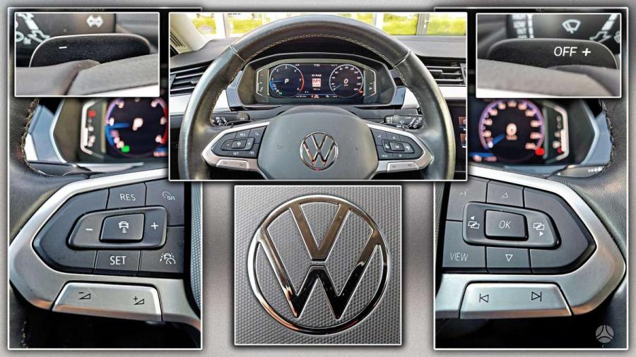 Blue Volkswagen Passat 2021 in Vilnius, with an engine capacity of 1.97 L and mileage of 251 thousand km for 14900 €, photo 23 on AUTOMOTO.COM.LV