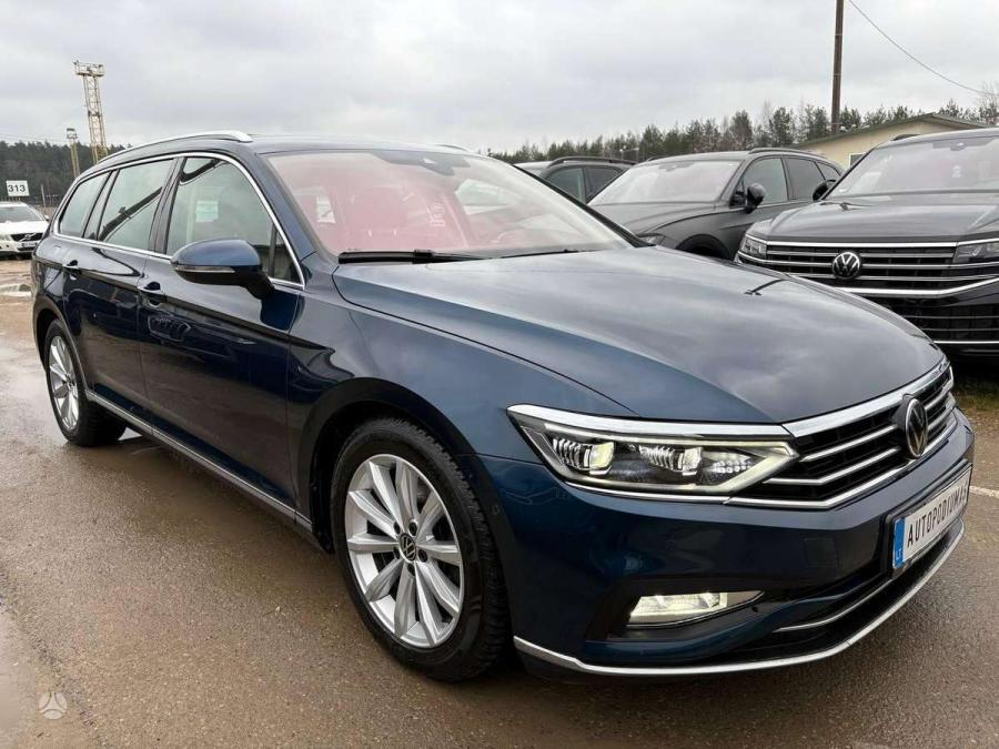 Zils Volkswagen Passat 2021 Viļņa, ar dzinēja tilpumu 1.97 L un nobraukumu 177 tūkst. km par 15600 €, foto 3 vietnē AUTOMOTO.COM.LV