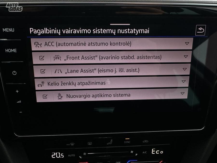 Blue Volkswagen Passat 2021 in Avizieniai, with an engine capacity of 1.40 L and mileage of 138 thousand km for 19550 €, photo 14 on AUTOMOTO.COM.LV