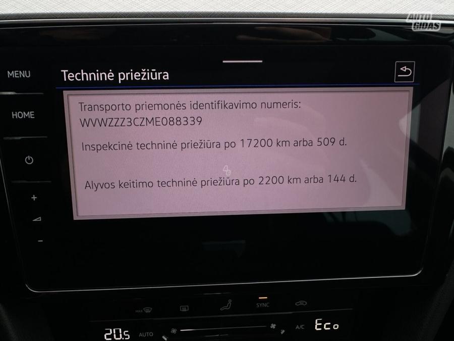 Blue Volkswagen Passat 2021 in Avizieniai, with an engine capacity of 1.40 L and mileage of 138 thousand km for 19550 €, photo 15 on AUTOMOTO.COM.LV