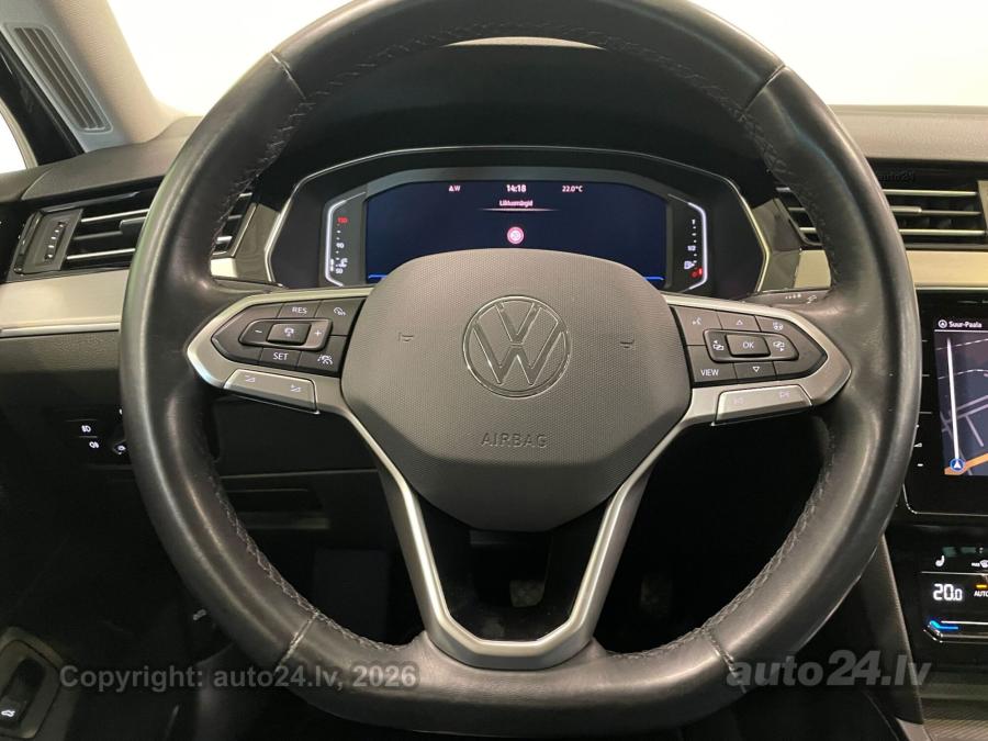Blue Volkswagen Passat 2021 in Tallinn, with an engine capacity of 2.00 L and mileage of 155 thousand km for 17490 €, photo 17 on AUTOMOTO.COM.LV