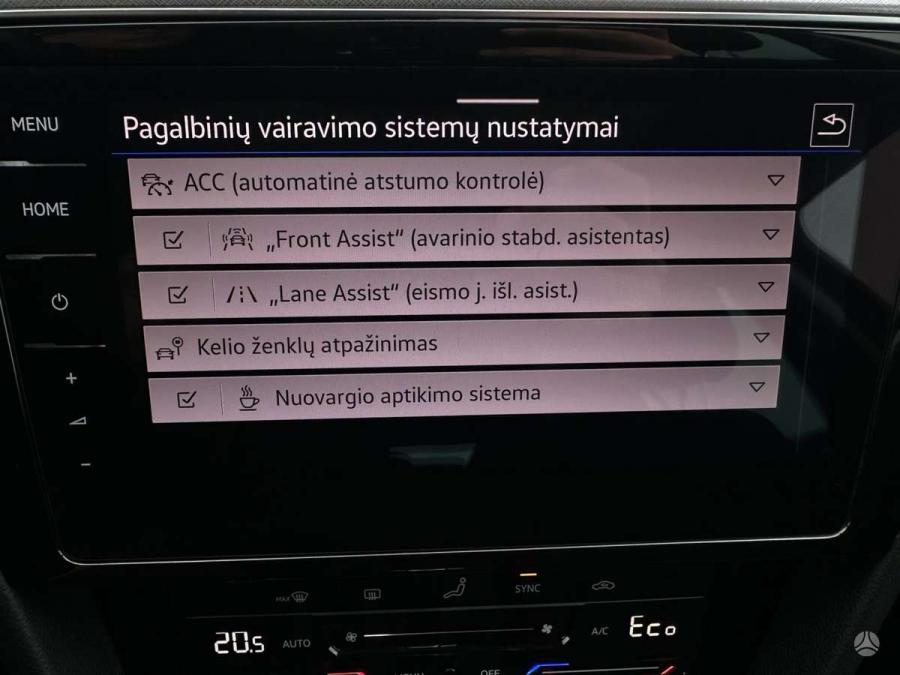 Blue Volkswagen Passat 2021 in Vilnius, with an engine capacity of 1.40 L and mileage of 138 thousand km for 19550 €, photo 14 on AUTOMOTO.COM.LV