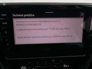 Blue Volkswagen Passat 2021 in Vilnius, with an engine capacity of 1.40 L and mileage of 138 thousand km for 19550 €, photo 15 on AUTOMOTO.COM.LV
