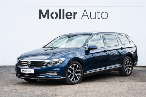 Zils Volkswagen Passat 2022 Rīga, ar dzinēja tilpumu 2.00 L un nobraukumu 117 tūkst. km par 22500 €, foto 1 vietnē AUTOMOTO.COM.LV