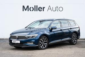 Zils Volkswagen Passat 2022 Rīga, ar dzinēja tilpumu 2.00 L un nobraukumu 117 tūkst. km par 22500 €, foto  vietnē AUTOMOTO.COM.LV