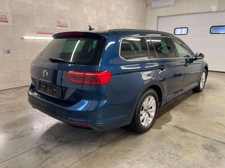 Zils Volkswagen Passat 2022 Marijampole, ar dzinēja tilpumu 1.50 L un nobraukumu 149 tūkst. km par 16214 €, foto 5 vietnē AUTOMOTO.COM.LV