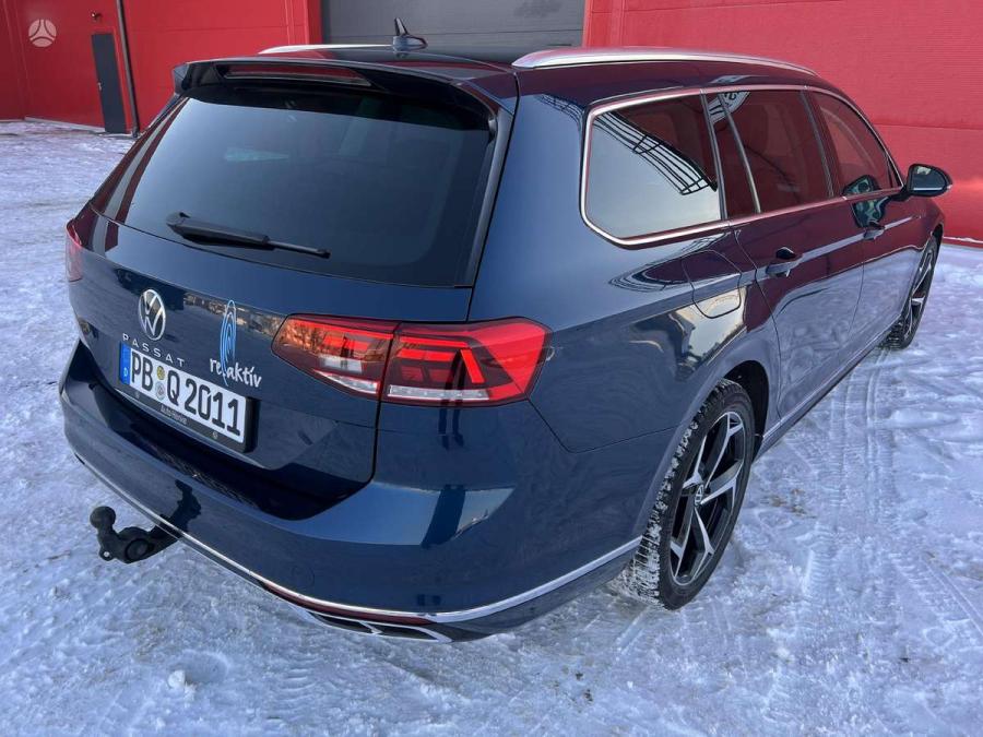 Zils Volkswagen Passat 2023 Telšiai, ar dzinēja tilpumu 1.97 L un nobraukumu 53 tūkst. km par 21300 €, foto 8 vietnē AUTOMOTO.COM.LV