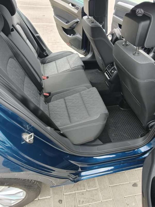 Blue Volkswagen Passat 2023 in Panevezys, with an engine capacity of 1.97 L and mileage of 210 thousand km for 14000 €, photo 10 on AUTOMOTO.COM.LV
