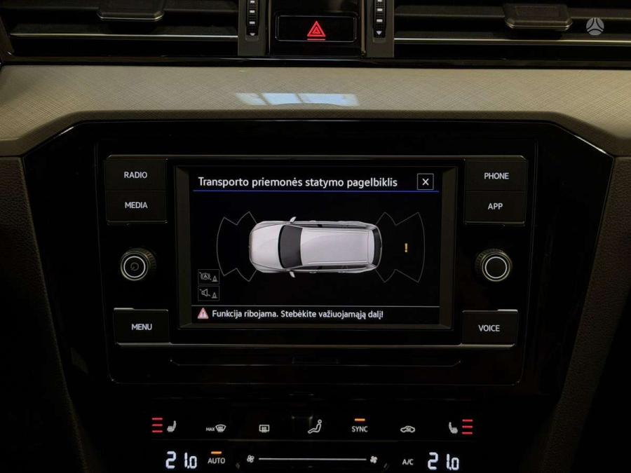 Zils Volkswagen Passat 2023 Viļņa, ar dzinēja tilpumu 1.50 L un nobraukumu 117 tūkst. km par 19690 €, foto 27 vietnē AUTOMOTO.COM.LV