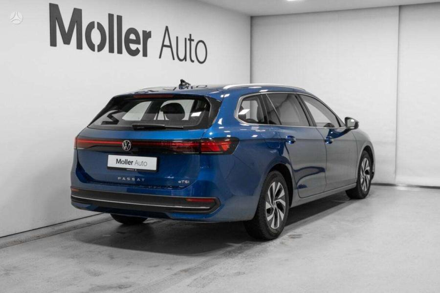 Zils Volkswagen Passat 2024 Viļņa, ar dzinēja tilpumu 1.50 L un nobraukumu 51 tūkst. km par 29900 €, foto 4 vietnē AUTOMOTO.COM.LV