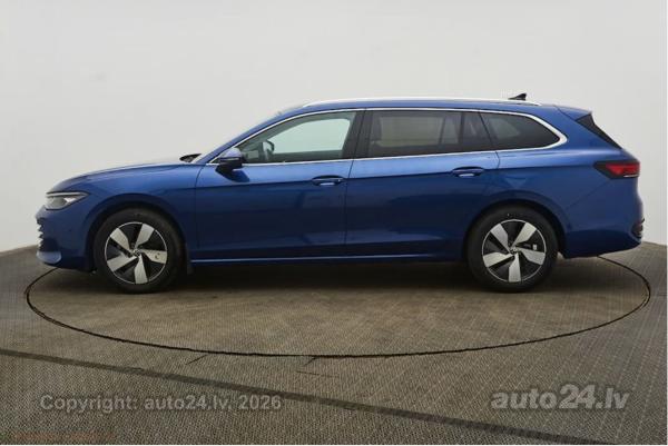 Blue Volkswagen Passat 2025 in Tallinn, with an engine capacity of 1.50 L and mileage of 30 thousand km for 31990 €, photo 2 on AUTOMOTO.COM.LV