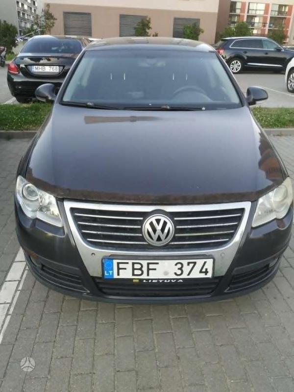 Brown Volkswagen Passat 2005 in Vilnius, with an engine capacity of 1.97 L and mileage of 390 thousand km for 900 €, photo 1 on AUTOMOTO.COM.LV
