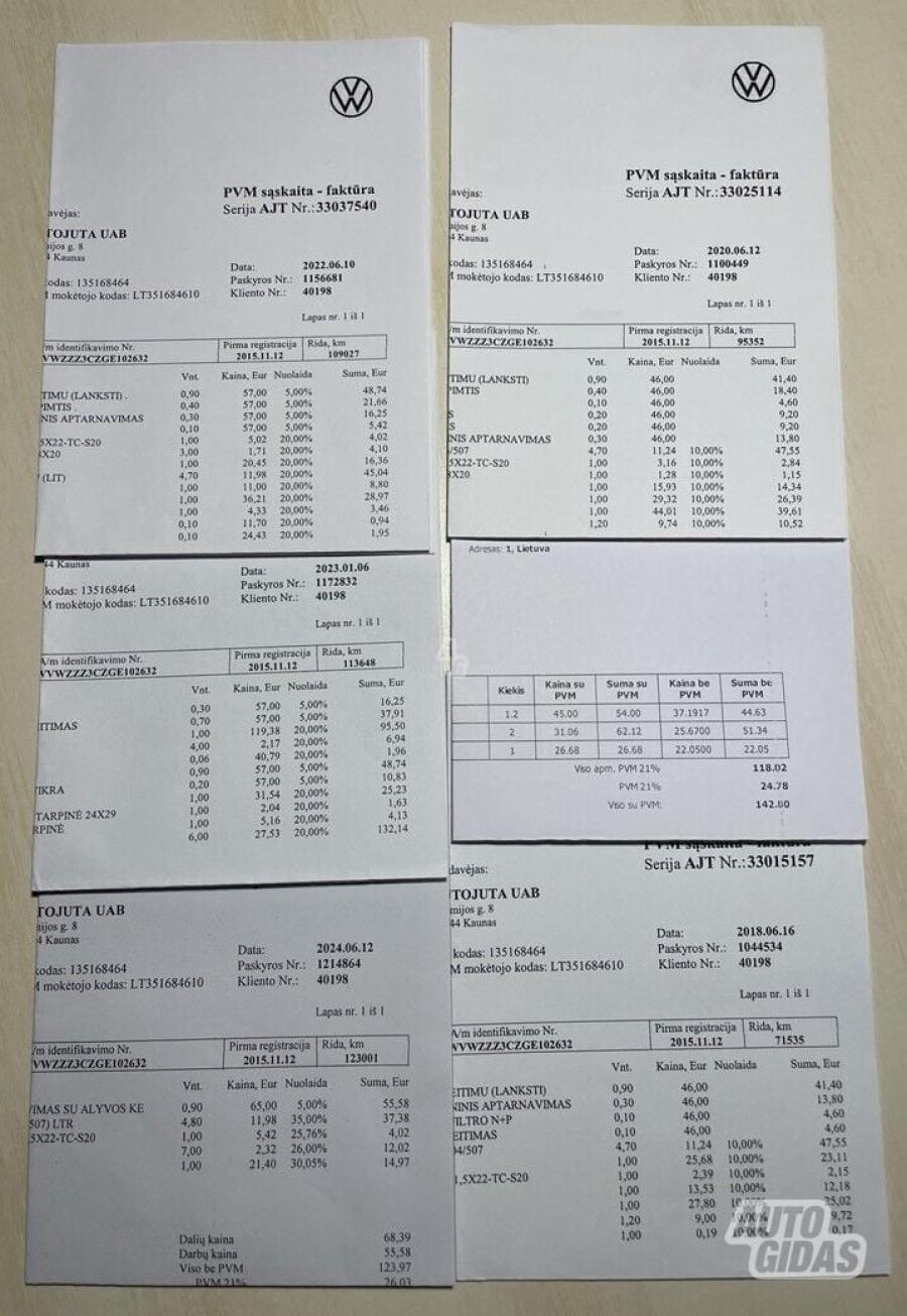 Коричневый Фольксваген Пассат 2015 в Каунас, объемом двигателя 2.00 л и пробегом 138 тыс. км за 15900 €, фото 20 на AUTOMOTO.COM.LV
