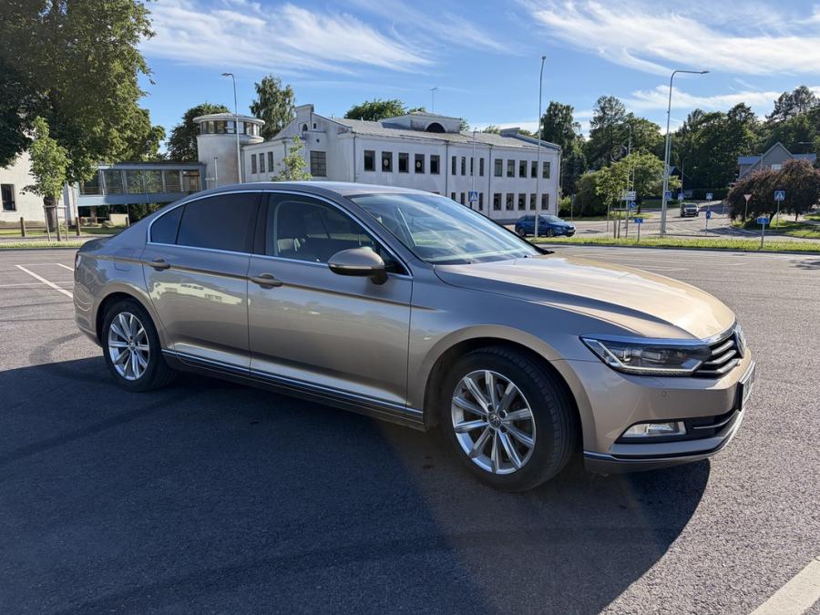 Brown Volkswagen Passat 2016 in Rakvere, with an engine capacity of 1.80 L and mileage of 201 thousand km for 16700 €, photo 14 on AUTOMOTO.COM.LV