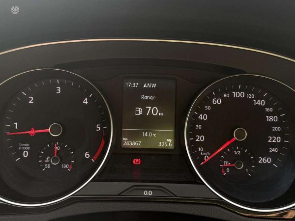 Brūns Volkswagen Passat 2016 Viļņa, ar dzinēja tilpumu 1.60 L un nobraukumu 284 tūkst. km par 7200 €, foto 10 vietnē AUTOMOTO.COM.LV