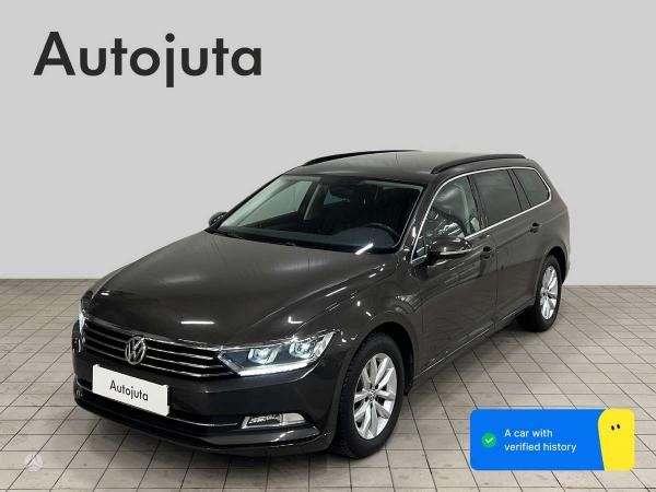 Brown Volkswagen Passat 2017 in Kaunas, with an engine capacity of 1.97 L and mileage of 90 thousand km for 14500 €, photo 1 on AUTOMOTO.COM.LV