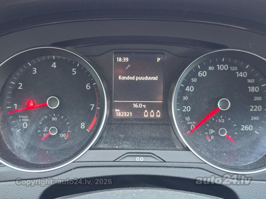 Brūns Volkswagen Passat 2017 Tallina, ar dzinēja tilpumu 1.40 L un nobraukumu 182 tūkst. km par 9300 €, foto 7 vietnē AUTOMOTO.COM.LV