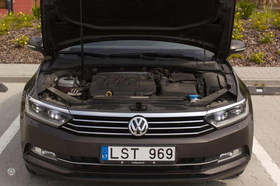 Brūns Volkswagen Passat 2017 Viļņa, ar dzinēja tilpumu 2.00 L un nobraukumu 161 tūkst. km par 12500 €, foto 23 vietnē AUTOMOTO.COM.LV