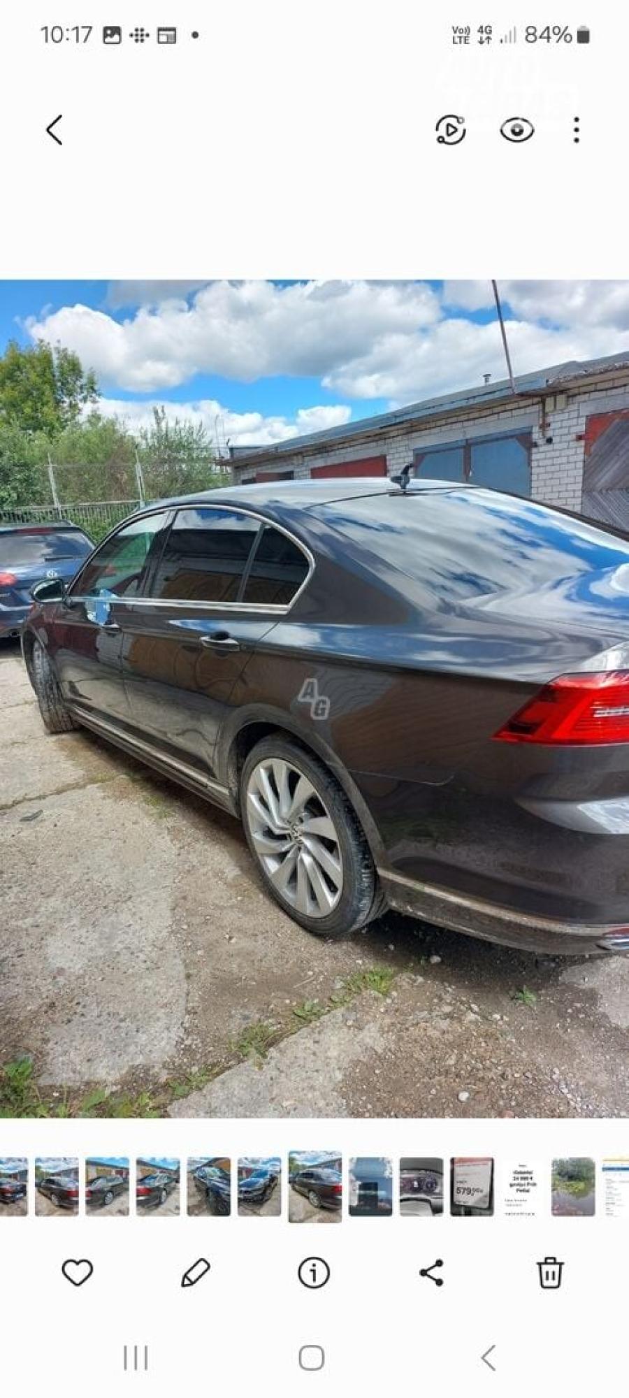 Brūns Volkswagen Passat 2018 Klaipėda, ar dzinēja tilpumu 2.00 L un nobraukumu 72 tūkst. km par 18700 €, foto 3 vietnē AUTOMOTO.COM.LV