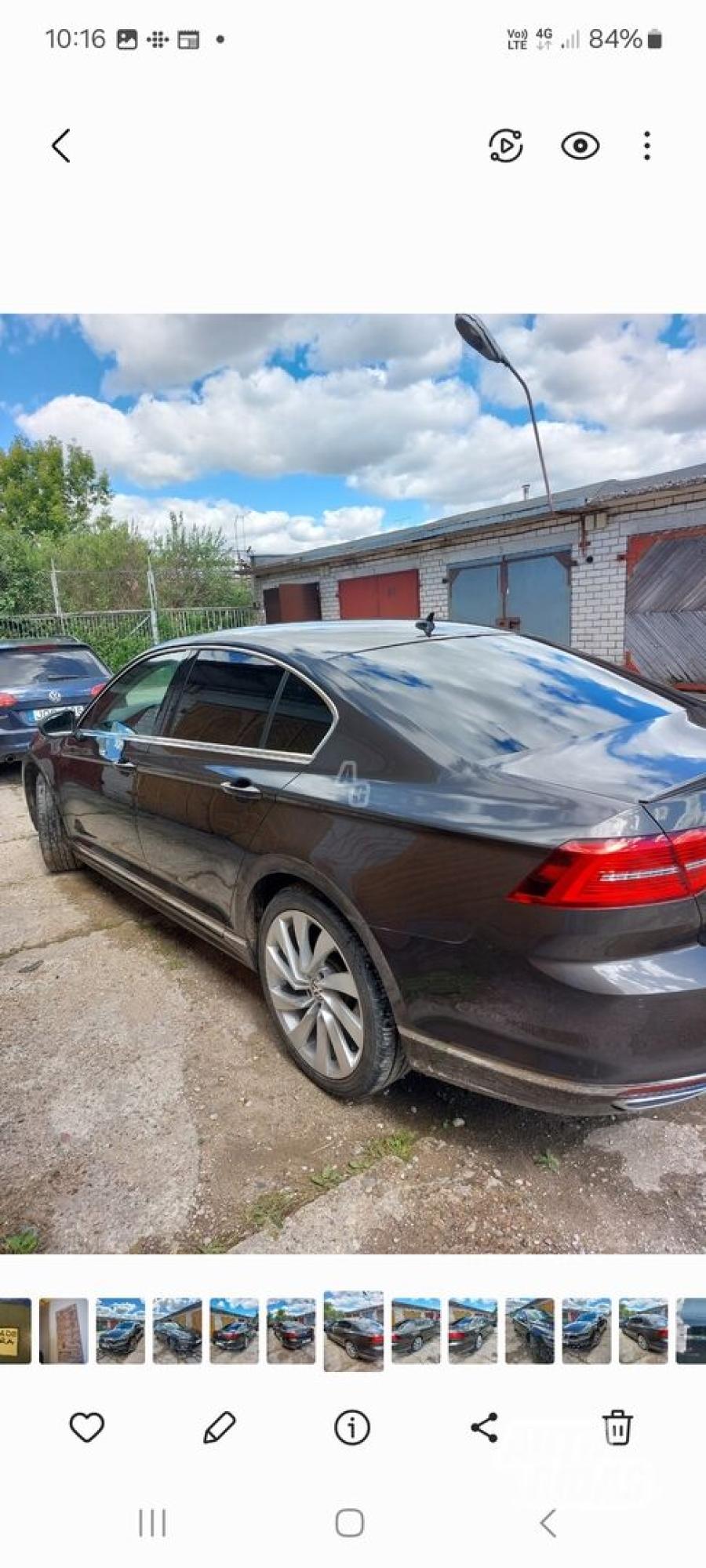 Brūns Volkswagen Passat 2018 Klaipėda, ar dzinēja tilpumu 2.00 L un nobraukumu 72 tūkst. km par 18700 €, foto 5 vietnē AUTOMOTO.COM.LV