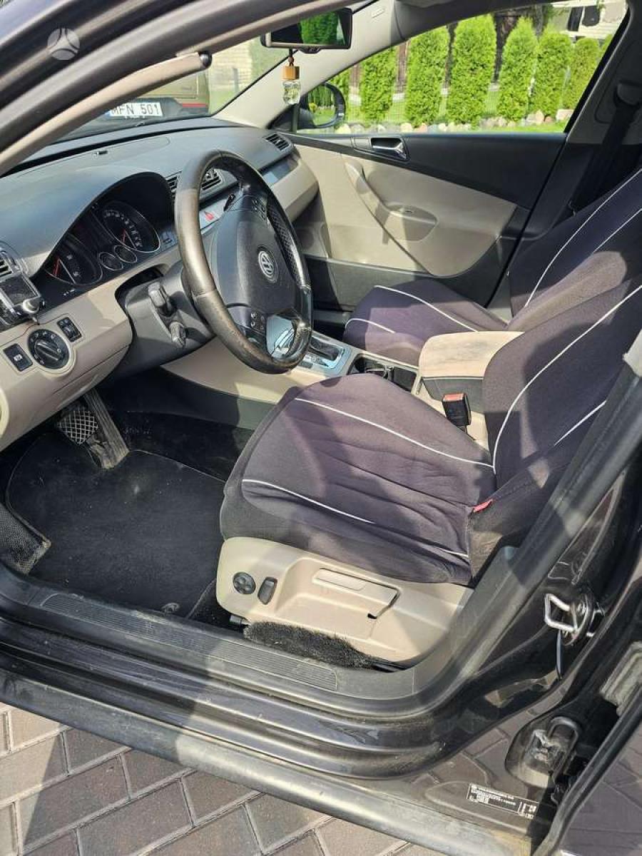 Brown Volkswagen Passat 2006 in Telschi, with an engine capacity of 1.97 L and mileage of 295 thousand km for 2200 €, photo 10 on AUTOMOTO.COM.LV