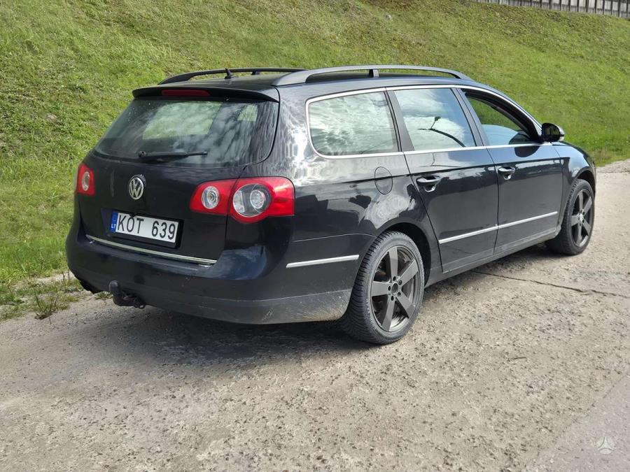 Brown Volkswagen Passat 2006 in Vilnius, with an engine capacity of 1.98 L and mileage of 281 thousand km for 850 €, photo 6 on AUTOMOTO.COM.LV