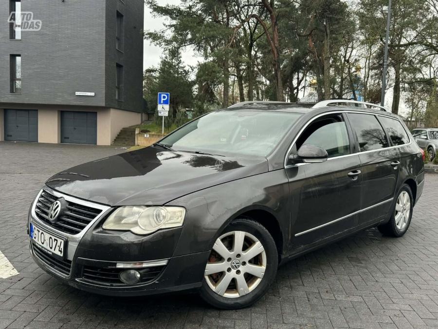 Brown Volkswagen Passat 2007 in Panevezys, with an engine capacity of 2.00 L and mileage of 399 thousand km for 1250 €, photo 4 on AUTOMOTO.COM.LV