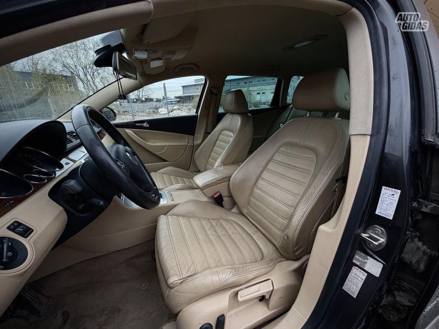 Brown Volkswagen Passat 2007 in Siauliai, with an engine capacity of 2.00 L and mileage of 364 thousand km for 1499 €, photo 13 on AUTOMOTO.COM.LV