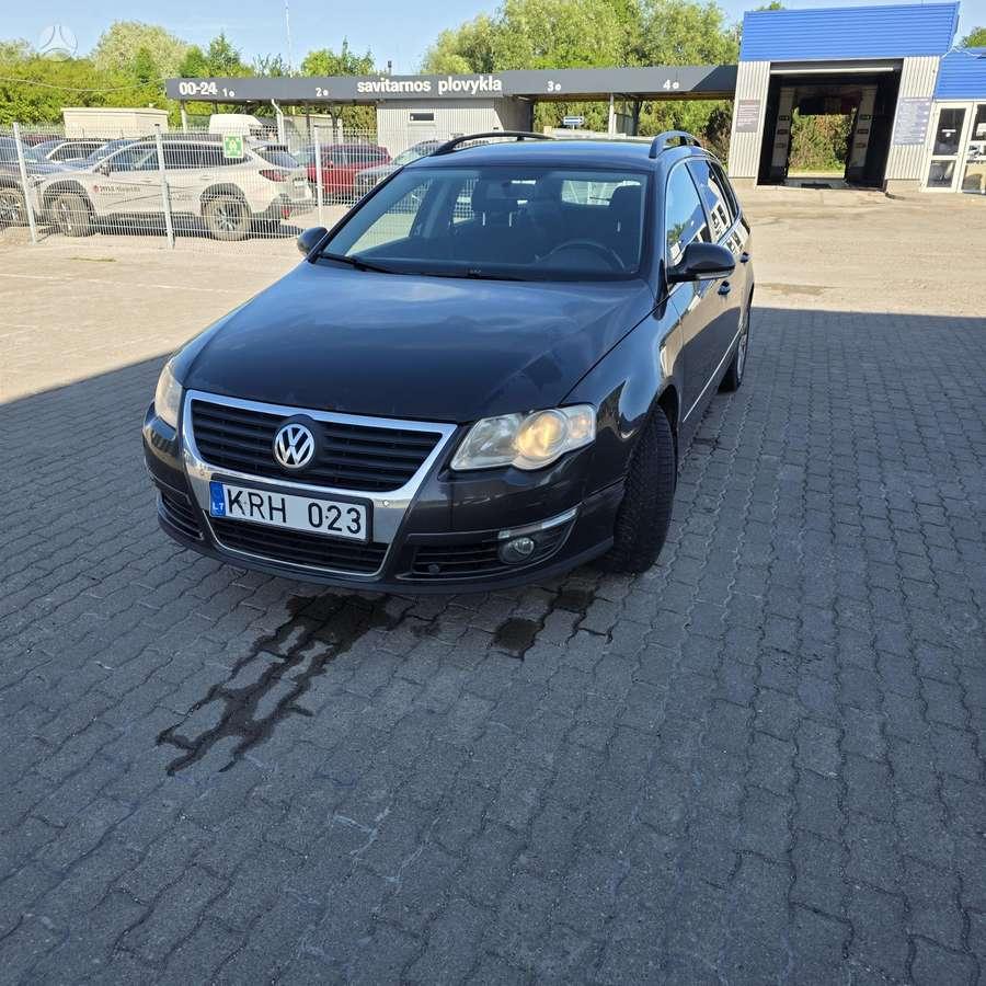 Brown Volkswagen Passat 2007 in Klaipeda, with an engine capacity of 2.00 L and mileage of 292 thousand km for 800 €, photo 1 on AUTOMOTO.COM.LV