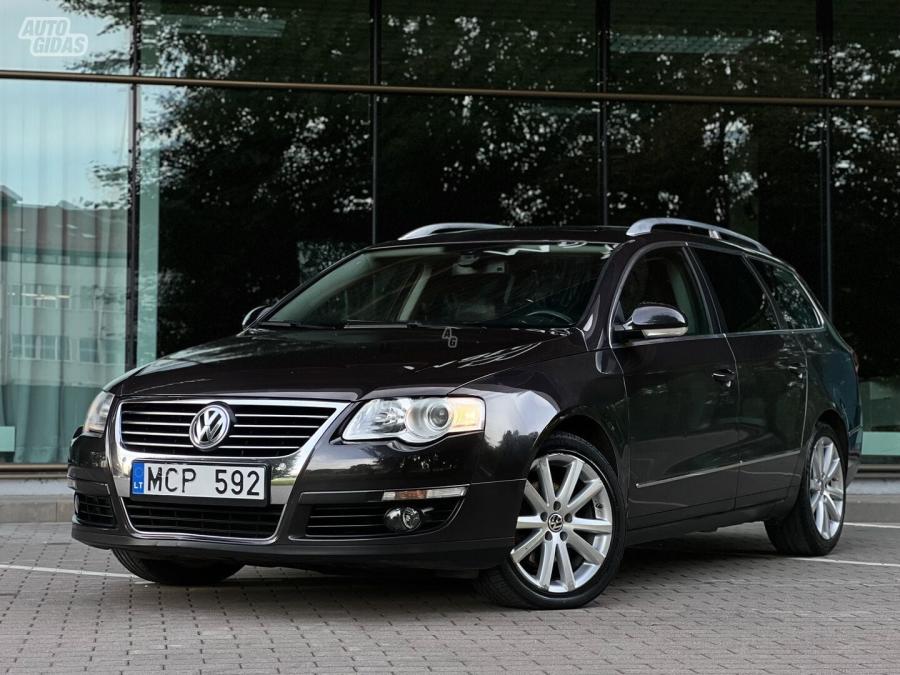 Brown Volkswagen Passat 2007 in Kaunas, with an engine capacity of 2.00 L and mileage of 297 thousand km for 2350 €, photo 8 on AUTOMOTO.COM.LV