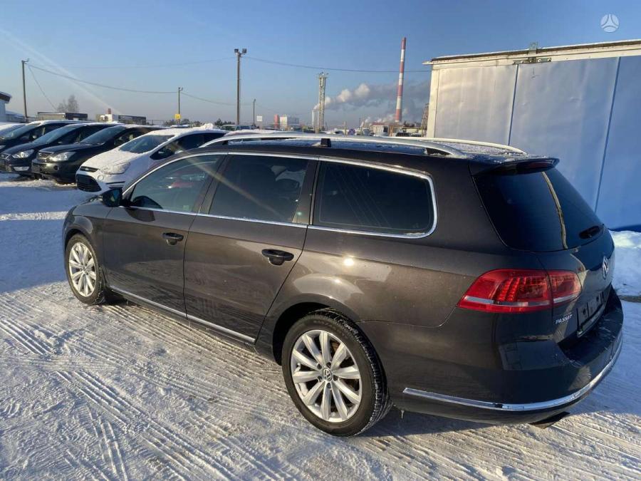 Brūns Volkswagen Passat 2011 Viļņa, ar dzinēja tilpumu 1.97 L un nobraukumu 264 tūkst. km par 5950 €, foto 5 vietnē AUTOMOTO.COM.LV
