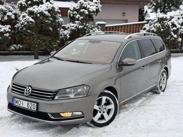 Brown Volkswagen Passat 2011 in Alytus, with an engine capacity of 1.40 L and mileage of 247 thousand km for 3750 €, photo 1 on AUTOMOTO.COM.LV
