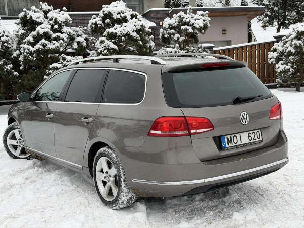 Brown Volkswagen Passat 2011 in Alytus, with an engine capacity of 1.40 L and mileage of 247 thousand km for 3750 €, photo 8 on AUTOMOTO.COM.LV