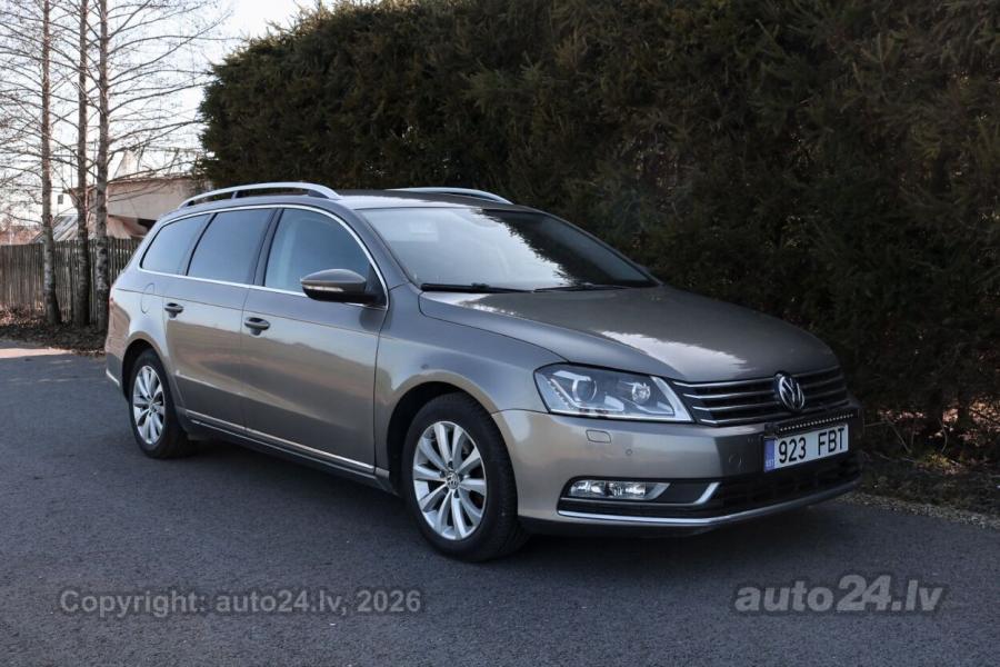 Brown Volkswagen Passat 2011 in Tallinn, with an engine capacity of 2.00 L and mileage of 379 thousand km for 4999 €, photo 2 on AUTOMOTO.COM.LV