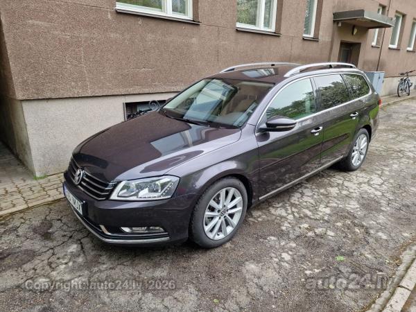 Brown Volkswagen Passat 2011 in Tallinn, with an engine capacity of 2.00 L and mileage of 201 thousand km for 6990 €, photo 1 on AUTOMOTO.COM.LV