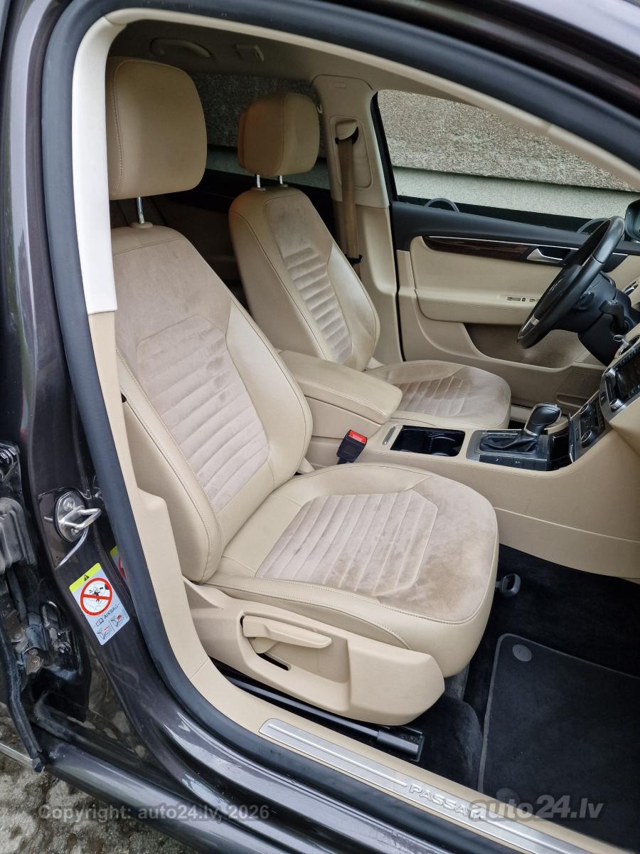 Brown Volkswagen Passat 2011 in Tallinn, with an engine capacity of 2.00 L and mileage of 201 thousand km for 6990 €, photo 5 on AUTOMOTO.COM.LV